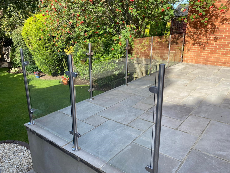 Glass Balustrade End Cap Posts – Origin Architectural