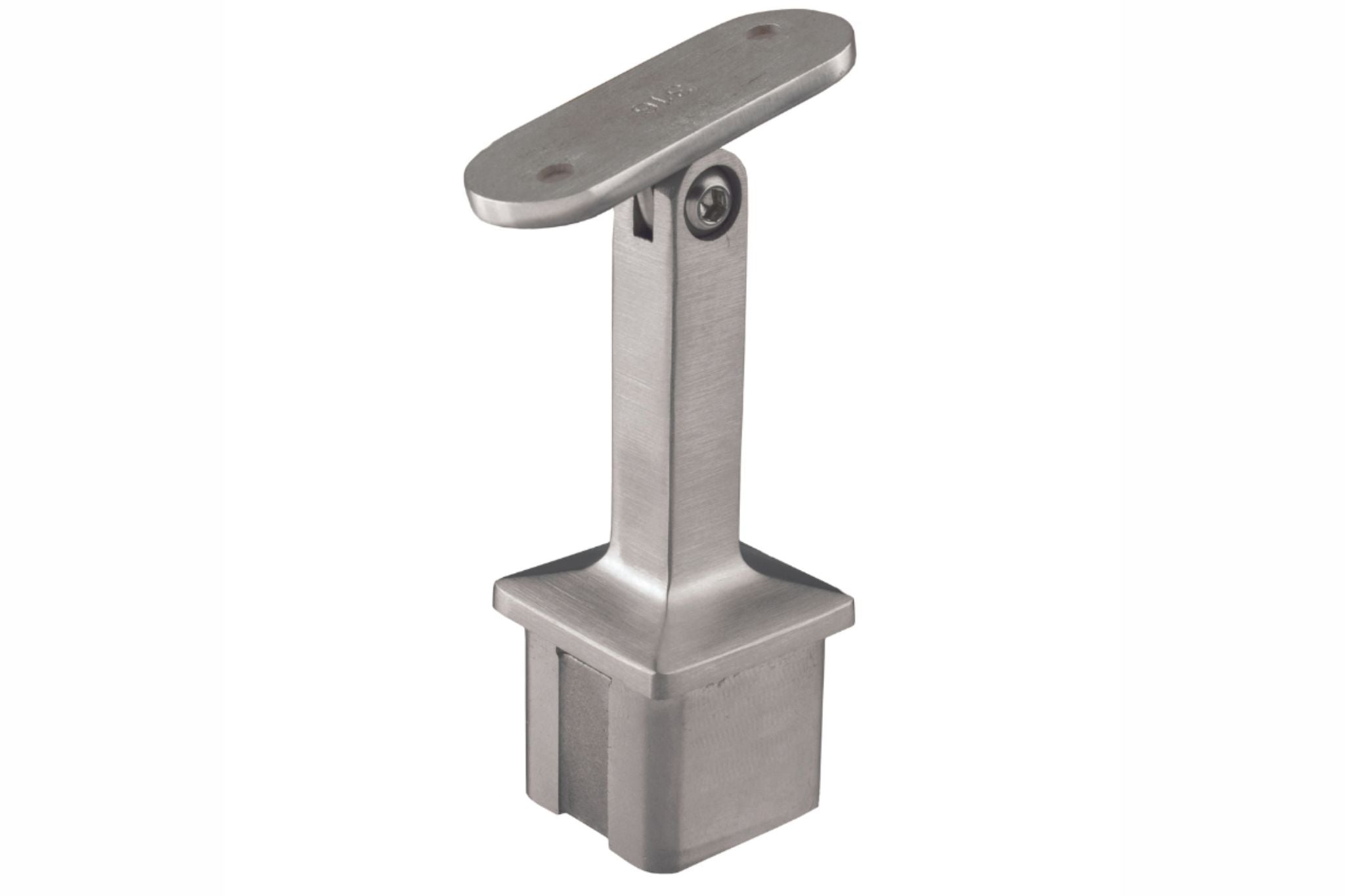 Square Adjustable Handrail Bracket Tube - Flat | Origin Architectural ...