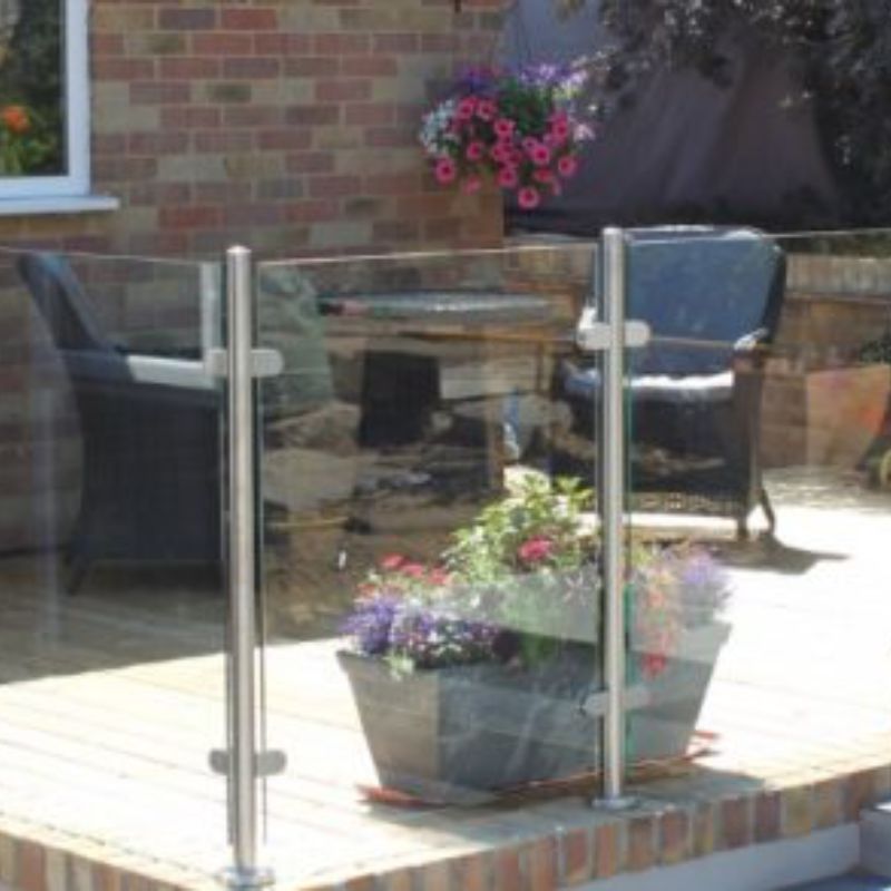Posts Without Handrails for Glass Balustrades – Origin Architectural